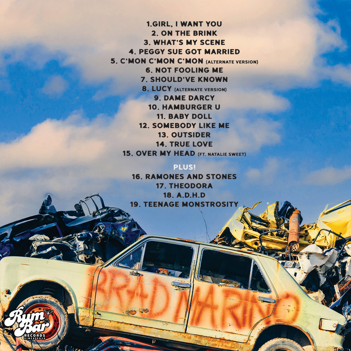 On The Brink | Brad Marino | Rum Bar Records