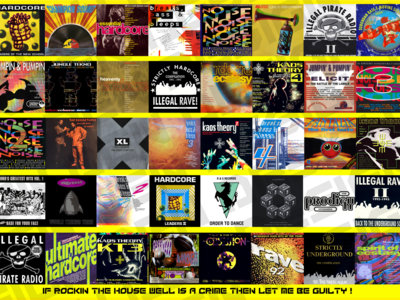 Rave Poster Oldskool 1990 - 1993 Compilation Album A2 Wall Art ! | Boizo