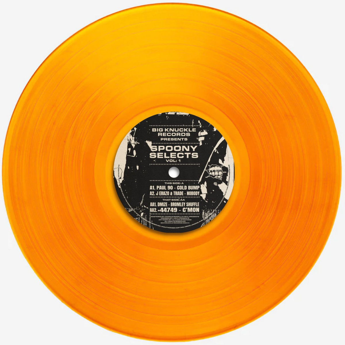 Big Knuckle Records Presents - SPOONY SELECTS VOL 1 | pirate cutz records