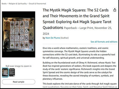 BOOK: The Mystik Magik Squares: The 52 Cards and Their Movements in the ...