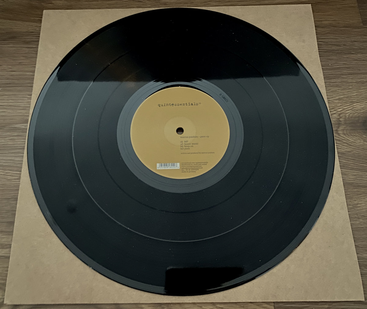 Pure ep | Marcus Paulson | Quintessentials