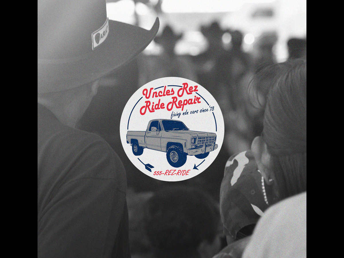 Sticker - Uncles Rez Ride Repair | CHAPTER HOUSE