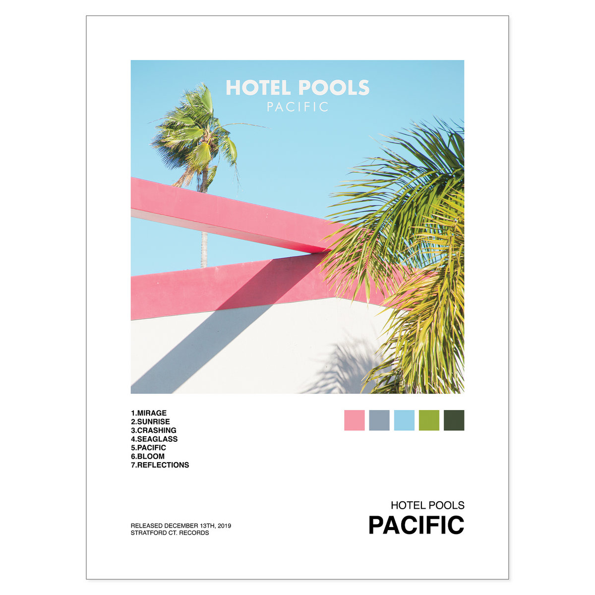 Hotel Pools - Pacific 18x24" Poster | Hotel Pools