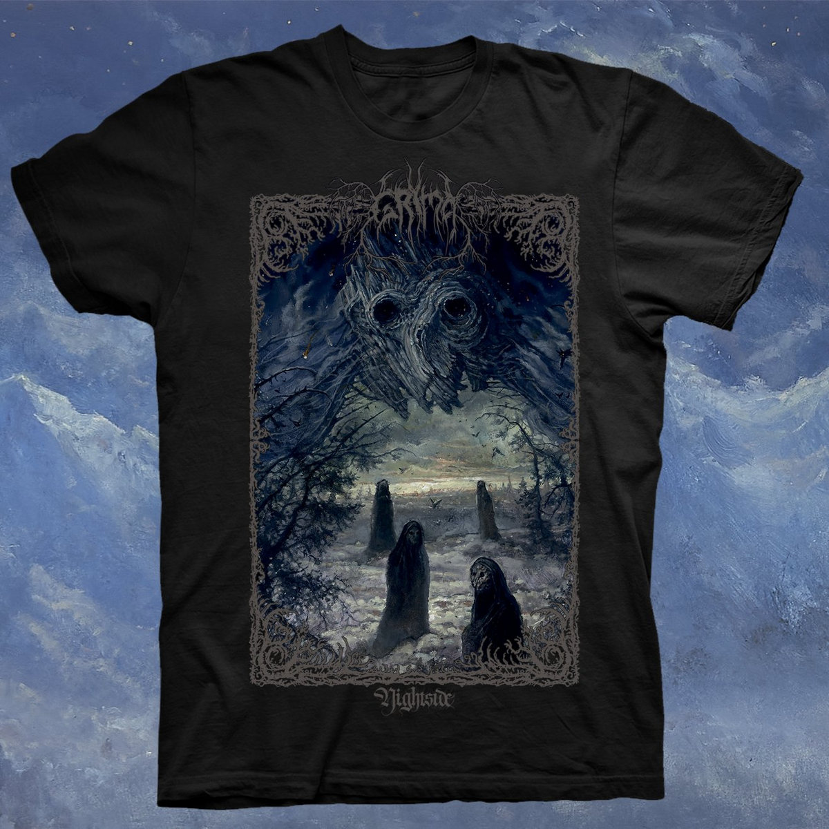 Nightside T-shirt (Full-colored, double-sided) | Grima