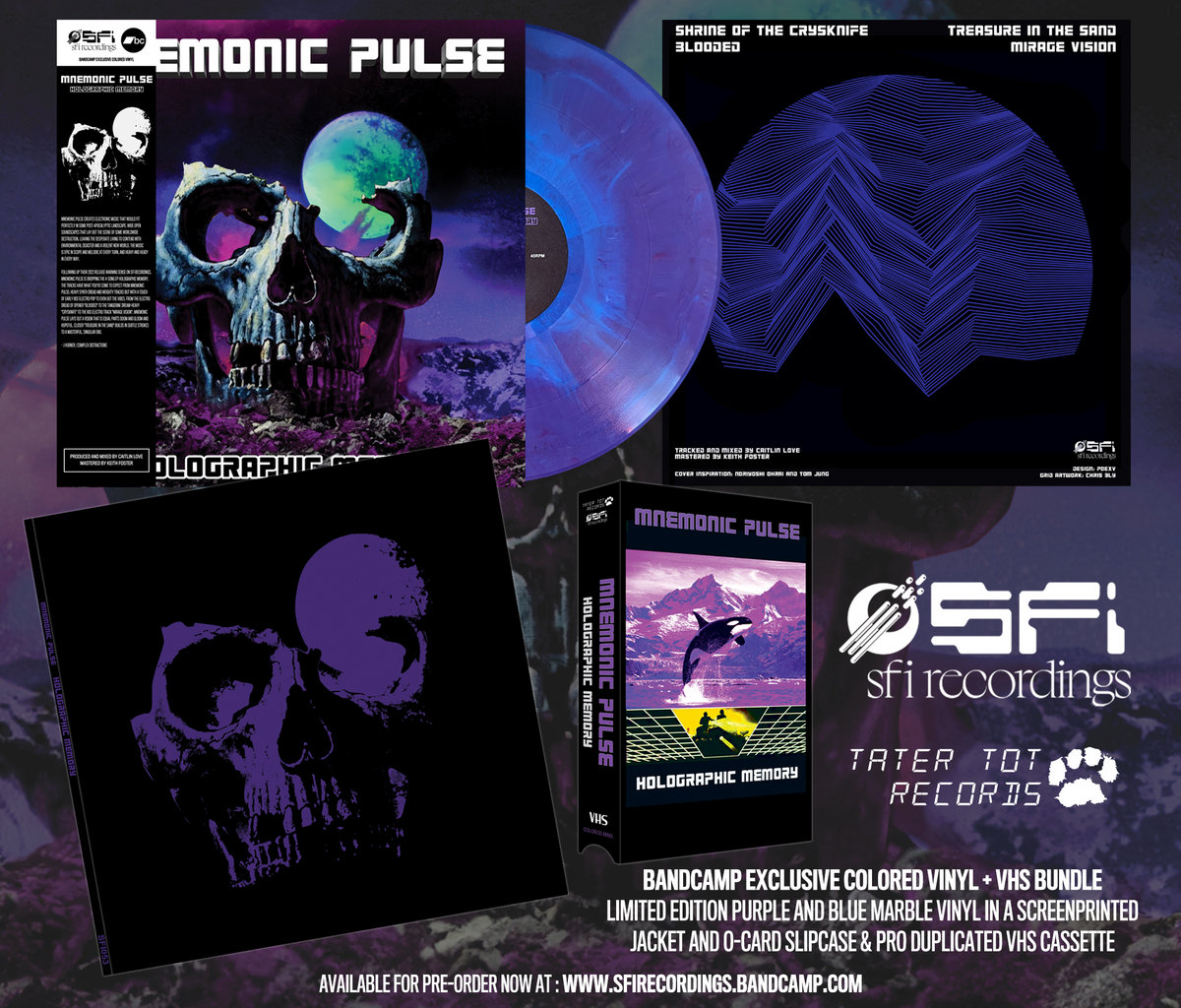 Mnemonic Pulse Exclusive Edition Vinyl + VHS Bundle | Mnemonic Pulse