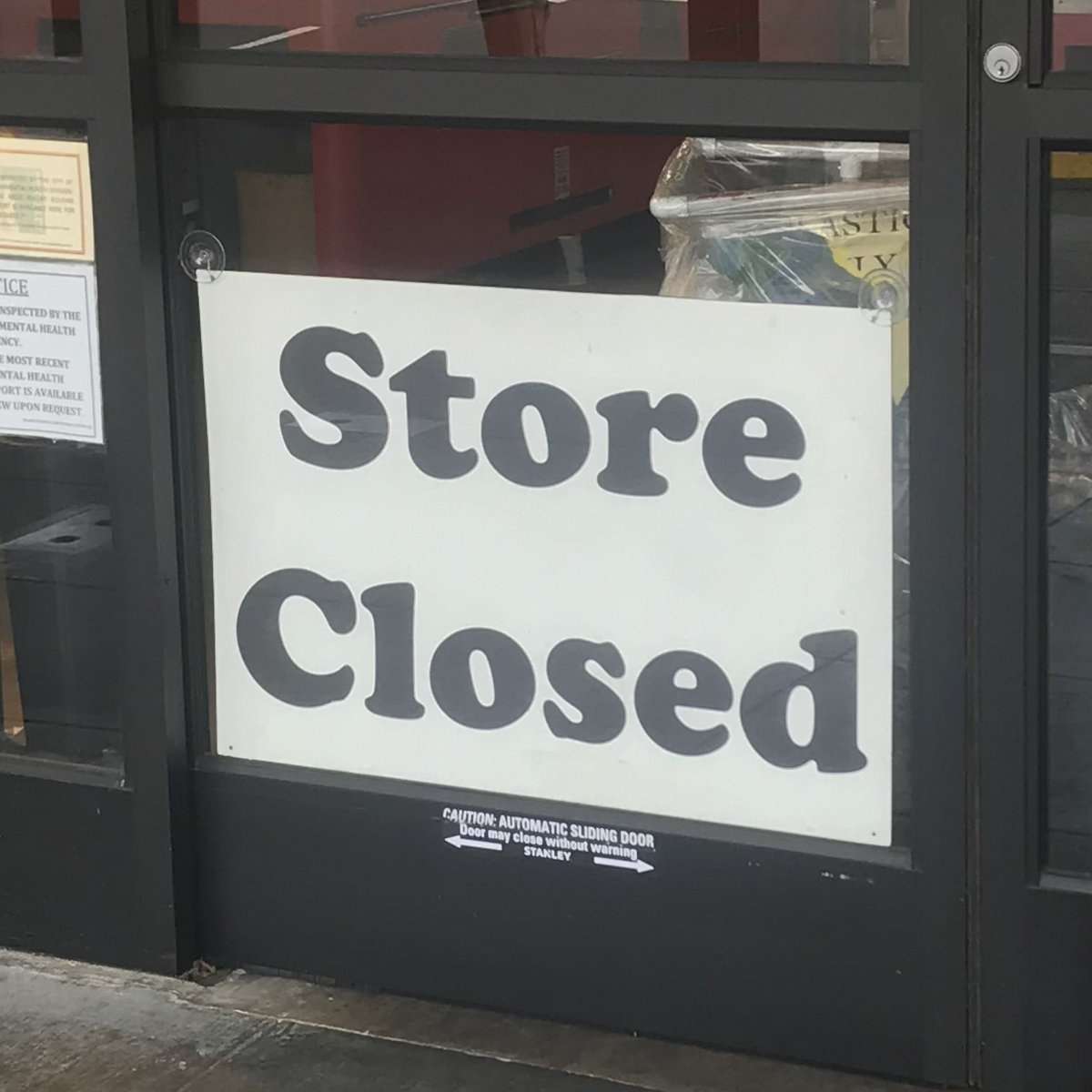 More Waiting | Store Closed