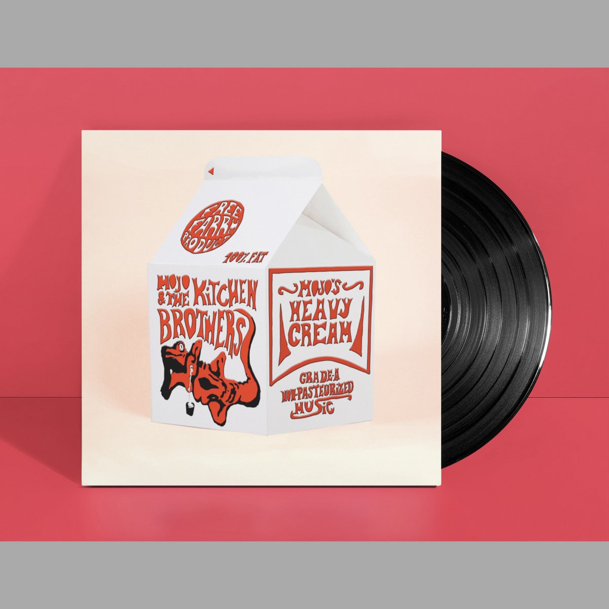 Mojo's Heavy Cream | Mojo & The Kitchen Brothers | echodelickrecords