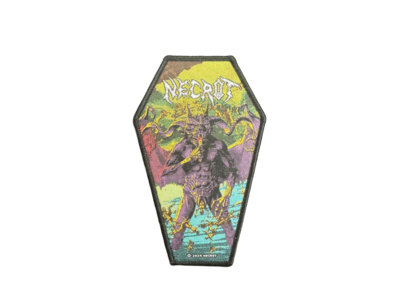 Lifeless Birth Woven Coffin Patch | Necrot