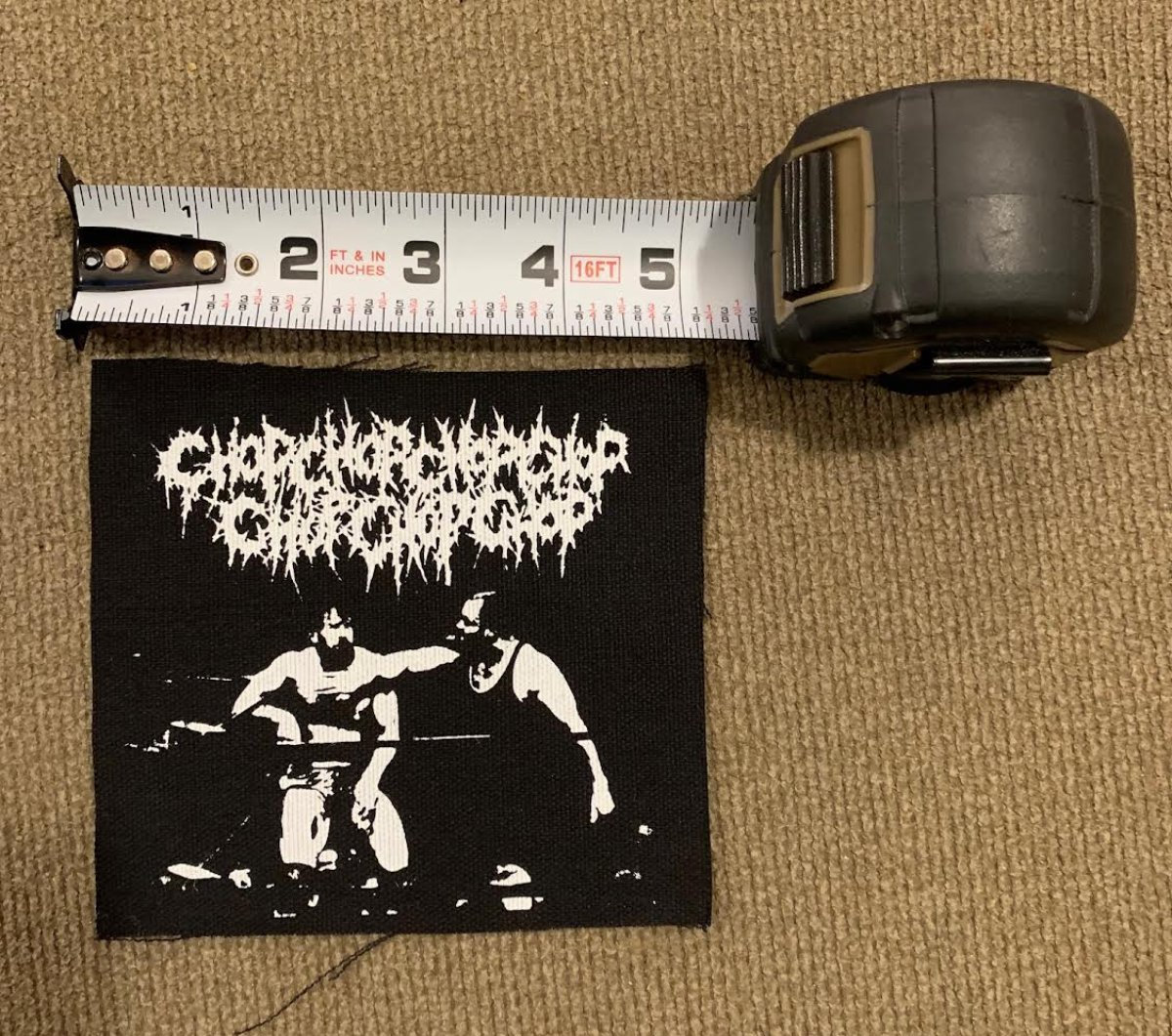 Turnbuckle Chop patch | CHOP CHOP CHOP CHOP CHOP CHOP CHOP