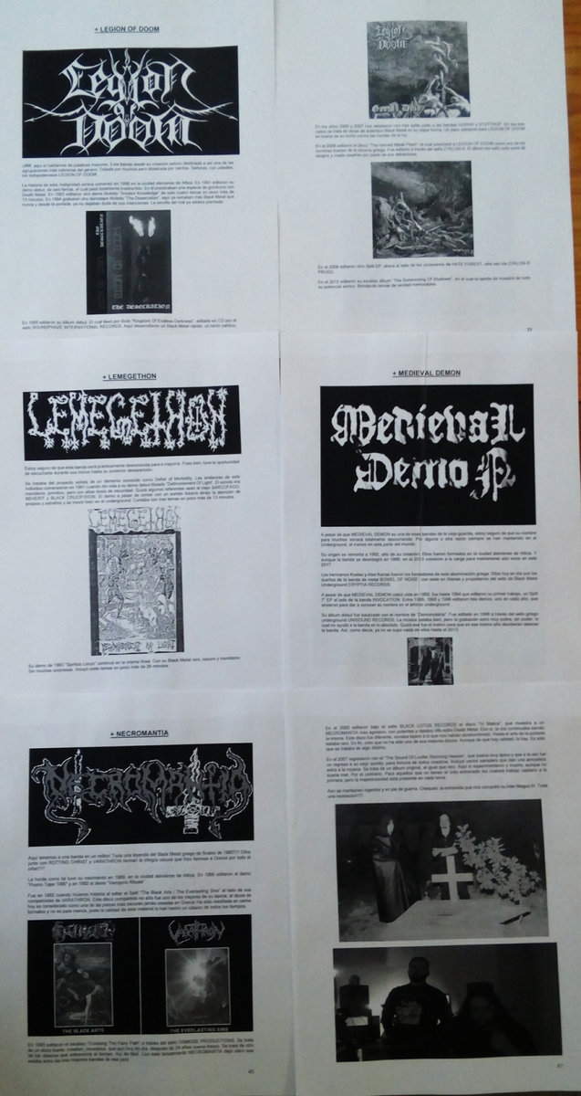 Hellenic Black Metal Book | AZERMEDOTH RECORDS