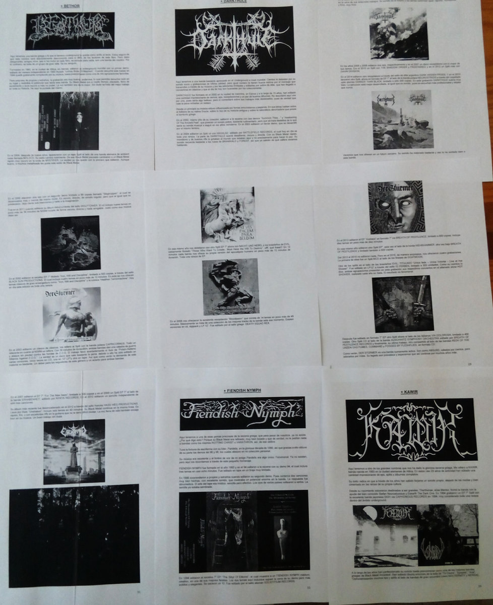 Hellenic Black Metal Book | AZERMEDOTH RECORDS