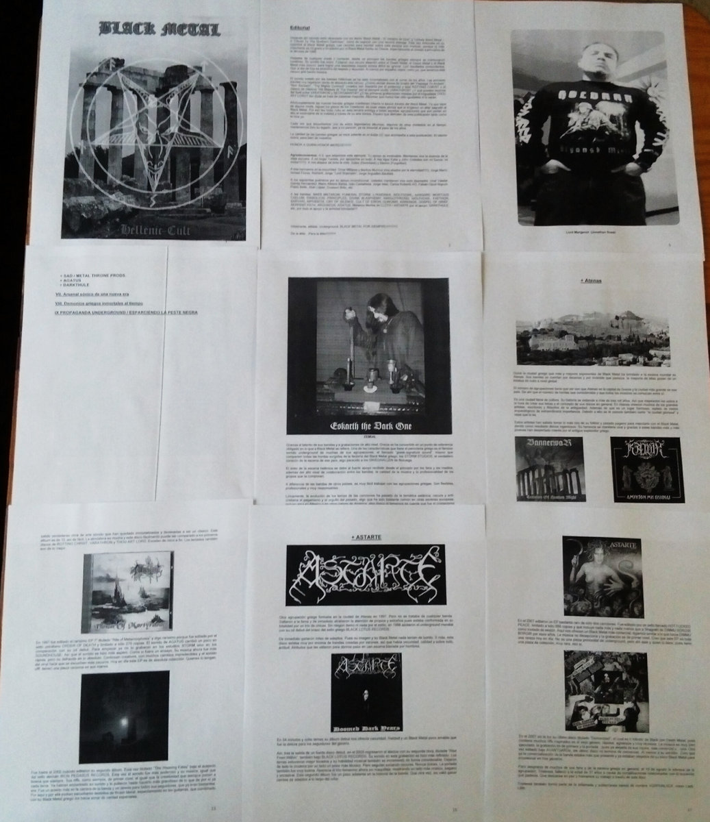 Hellenic Black Metal Book | AZERMEDOTH RECORDS