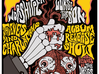 Limited edition’Thieves And Charlatans’ album release poster | Cortez