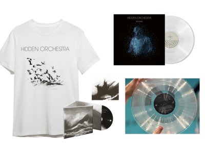 Broken EP merch bundle (white tee) | Hidden Orchestra
