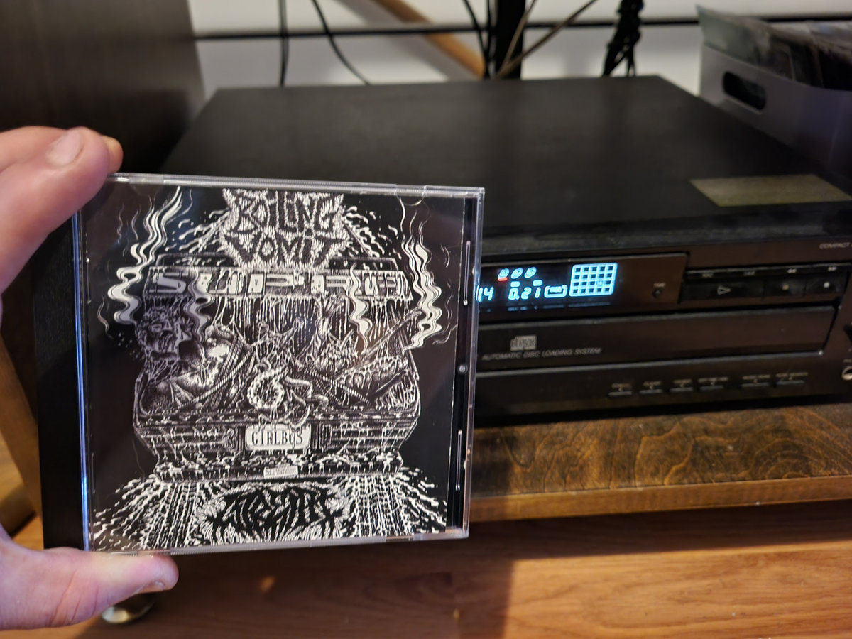 Boiling Vomit x Lorelai "Supra" split CD | Boiling Vomit x Lorelai ...