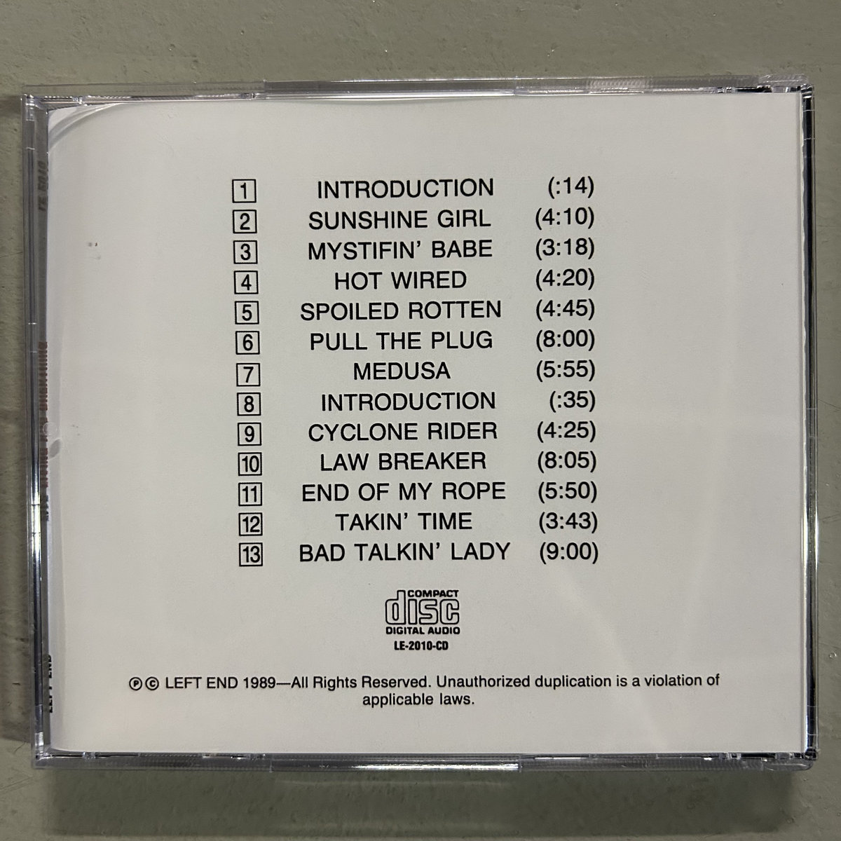 Live Living and Breathing | Left End | Peppermint Records