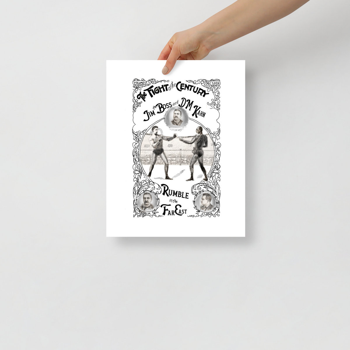 Fight of the Century Poster (Limited Edition of 50) | Hudson Soul