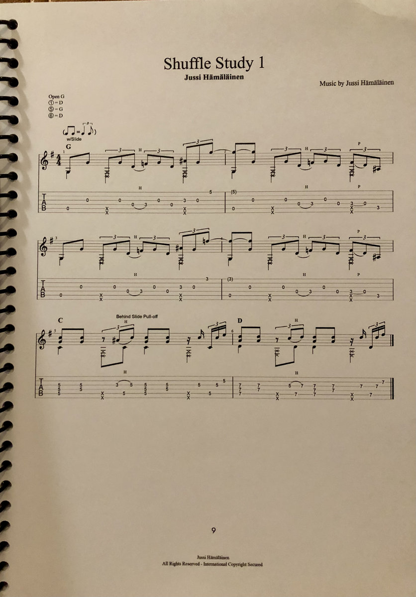 Slide Guitar 2 - Riffs, Licks, Solos & More! - Sheet music/Tablature ...