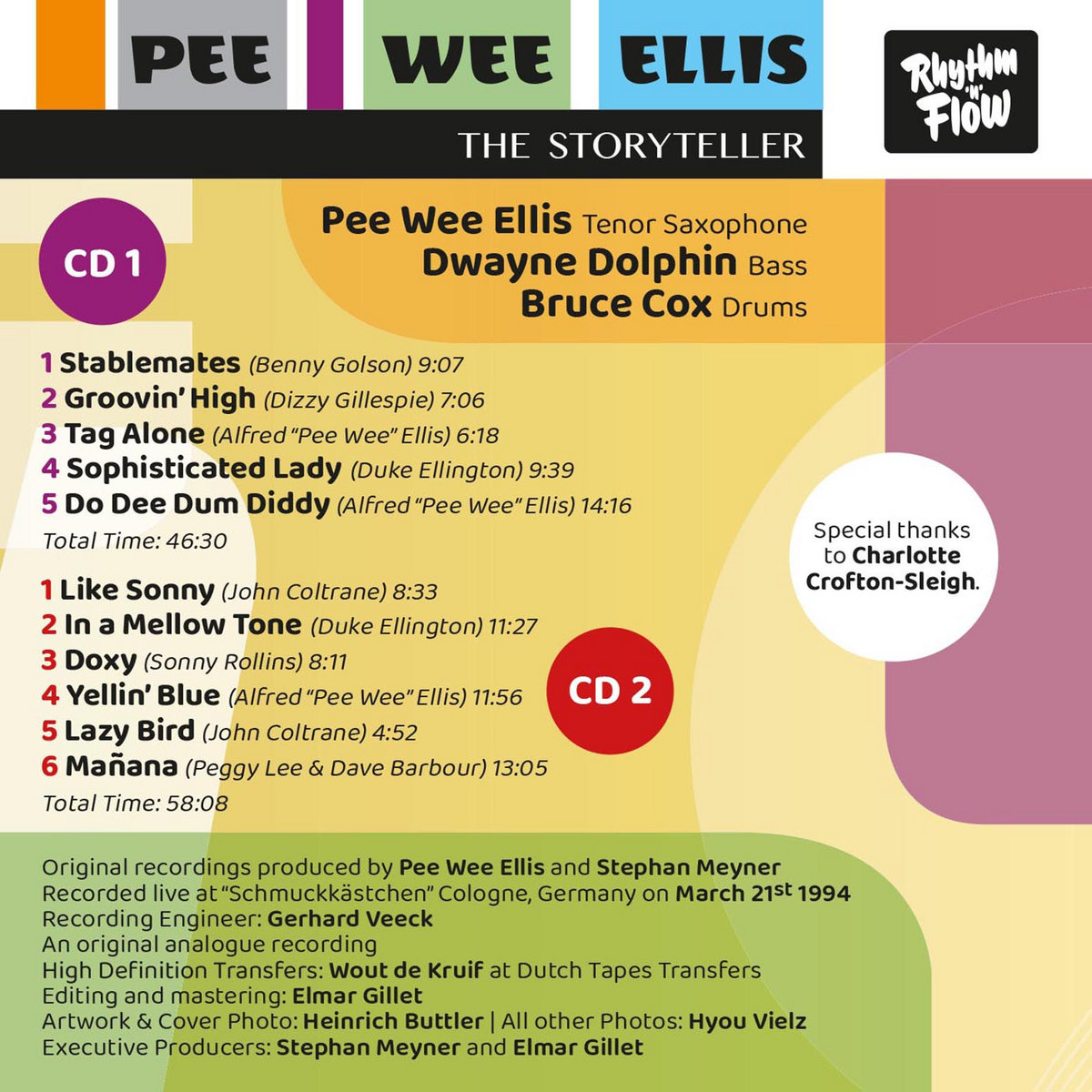 The Storyteller Pee Wee Ellis