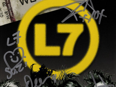 L7 – Pretend We're Dead - DVD - sealed / signed | Feeding Tube Records