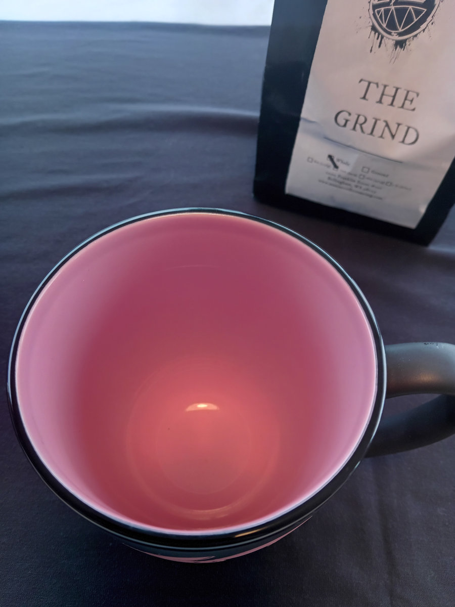 Rabbit Junk Coffee Cup + 12oz of The Grind Coffee | Rabbit Junk