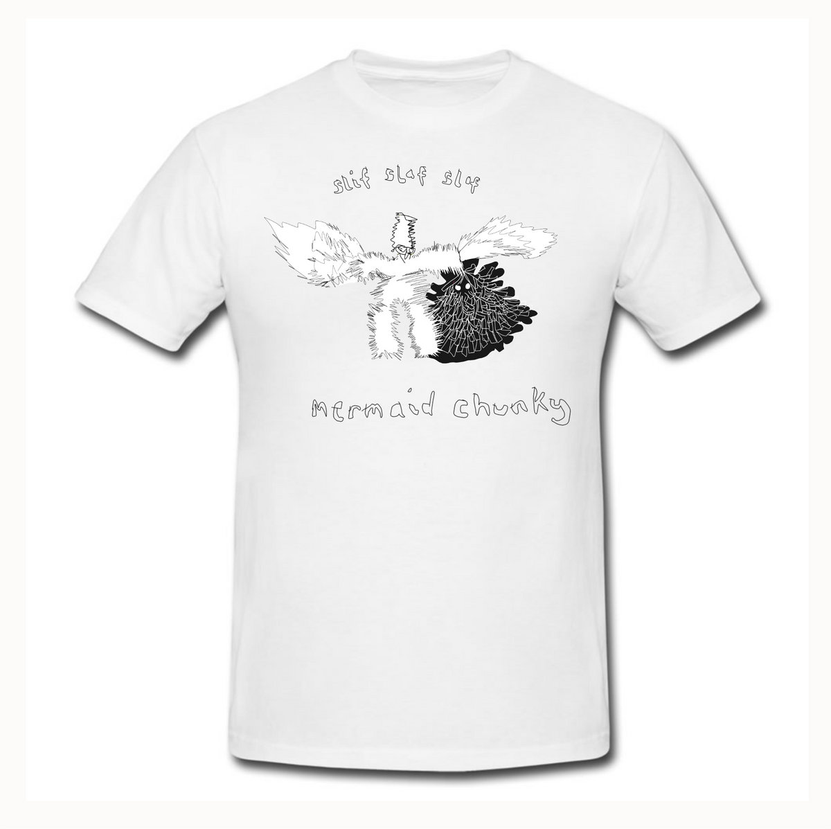 slif slaf slof T-shirt | Mermaid Chunky