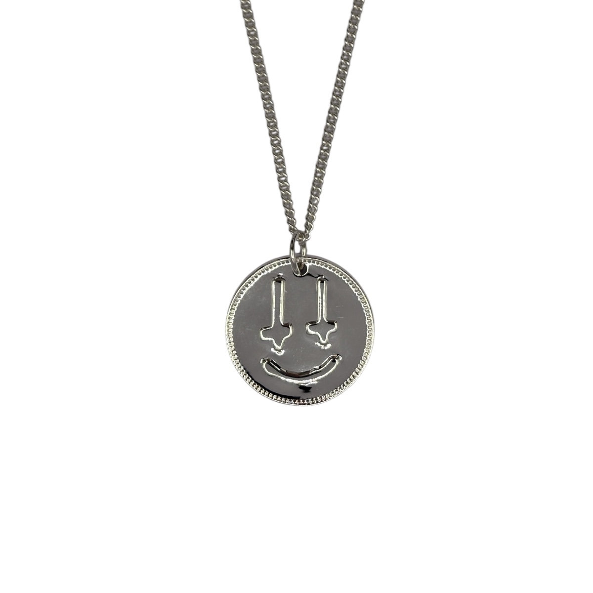 Limited Edition Cross Face Coin Necklace (925 Sterling Silver) | Lee Scott