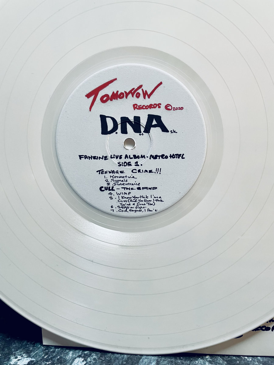 DNA Fanzine LIVE at the Hotel Metro 4-Way split - 12" Vinyl LP | Cull ...