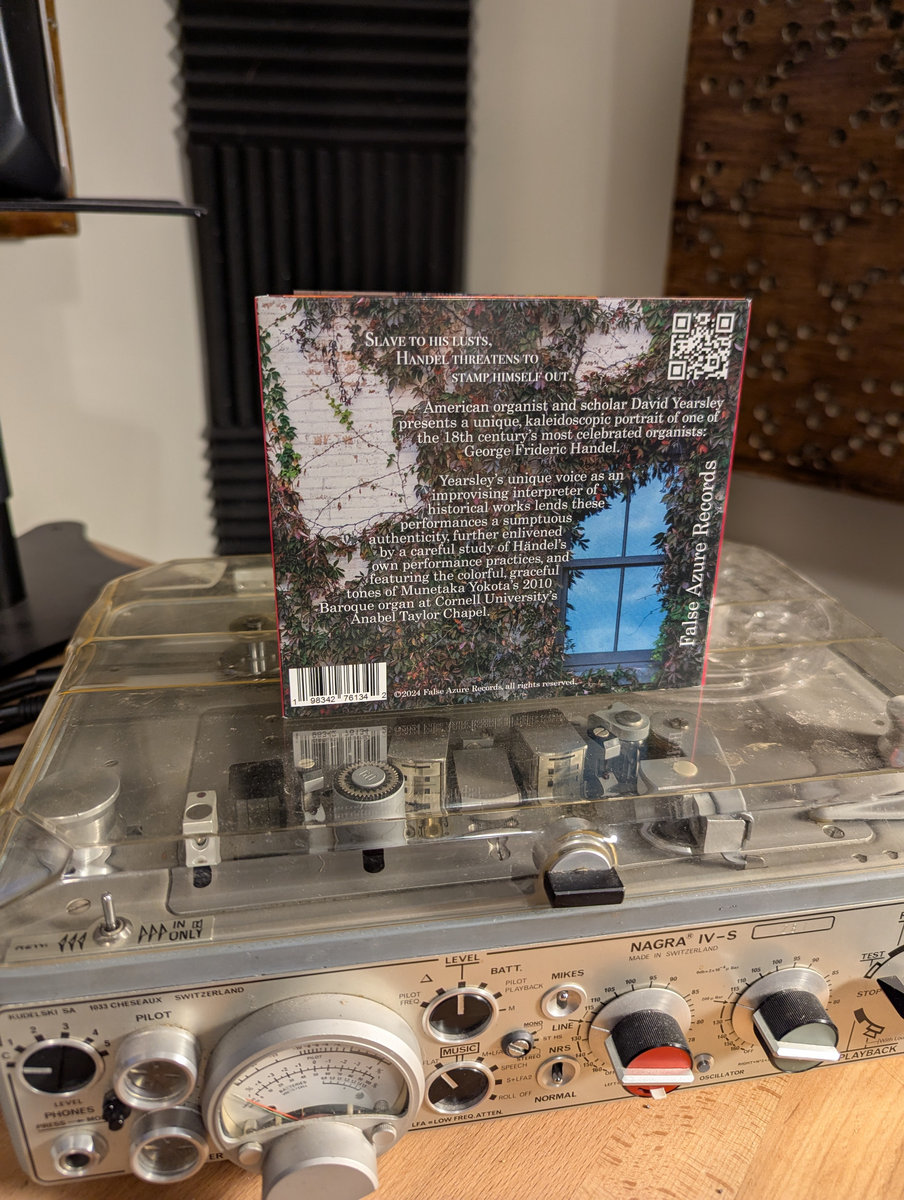 Handel's Organ Banquet | David Yearsley | False Azure Records