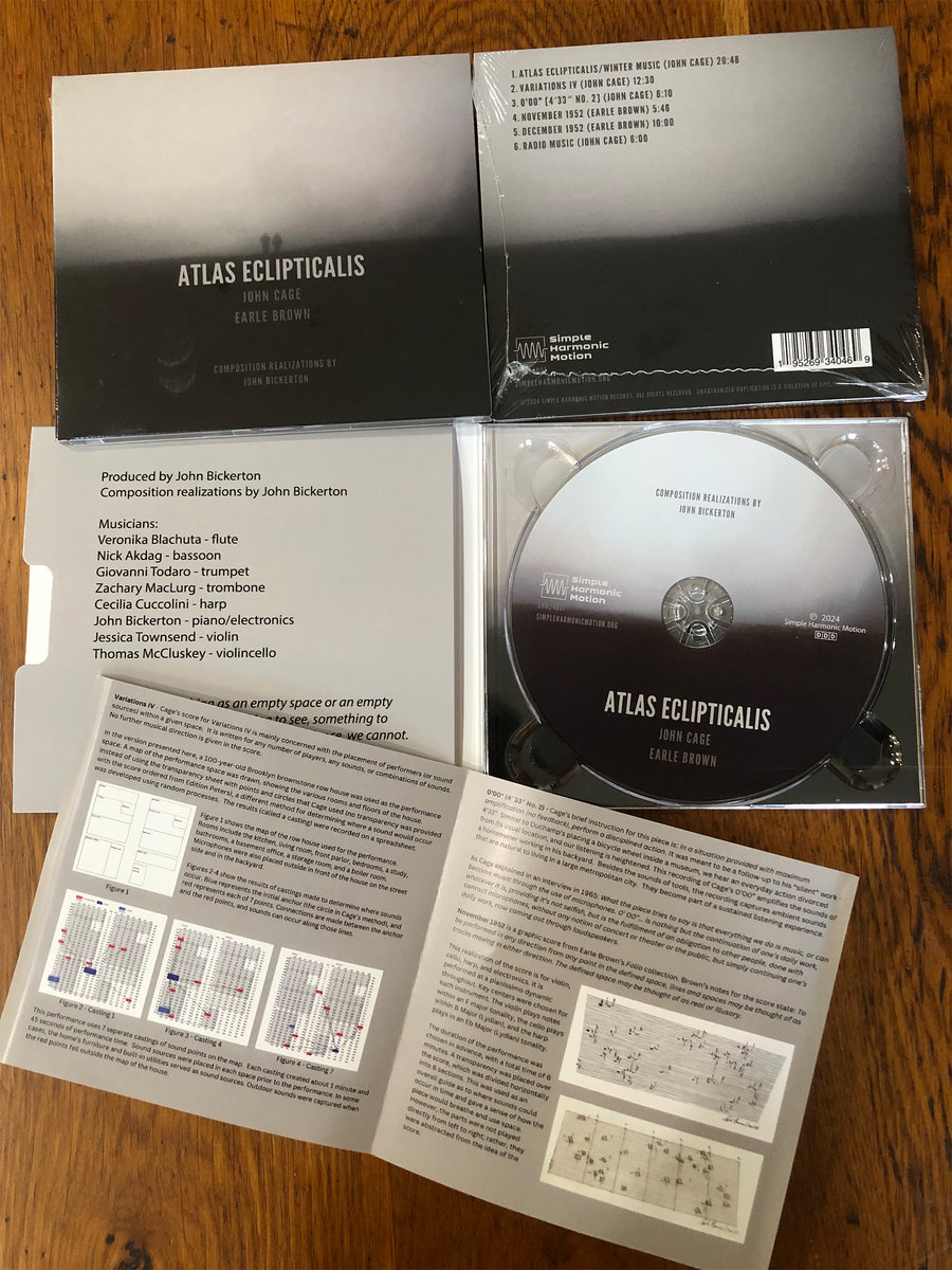 Atlas Eclipticalis - The music of John Cage & Earle Brown | John Bickerton
