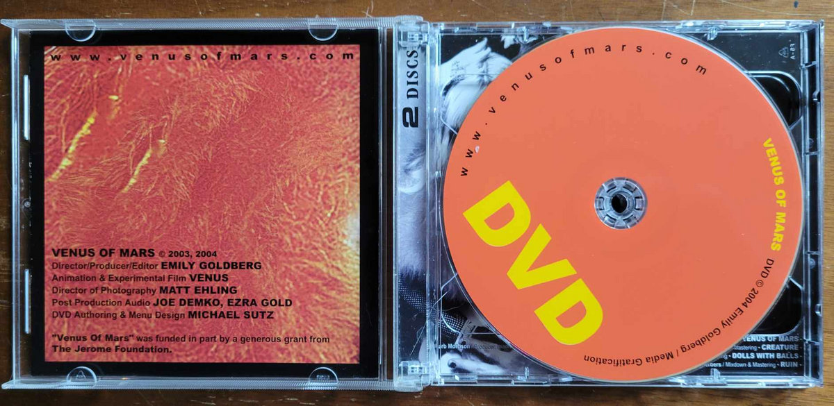 Venus of Mars DVD/CD • Limited Edition | Venus de Mars • Venus de Mars ...