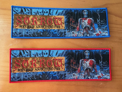 Horizontal Hatred and Disgust Patch | Sorrow