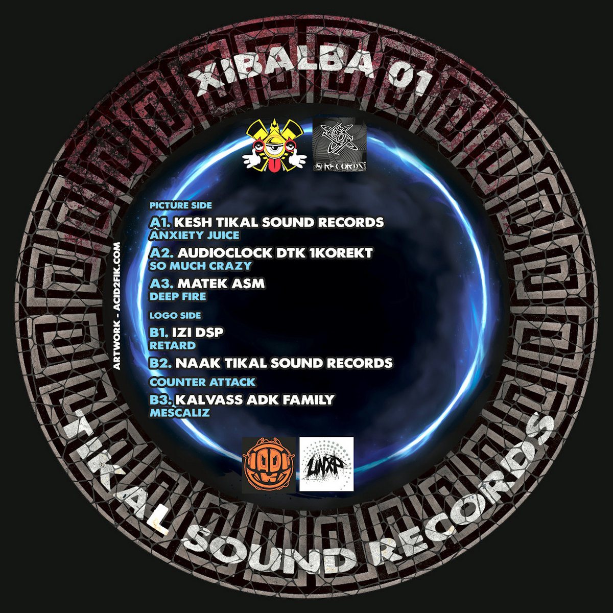 Xibalba 01 | Kesh, Audioclock, Matek, iZi, Naak & Kalvass | Tikal Sound ...