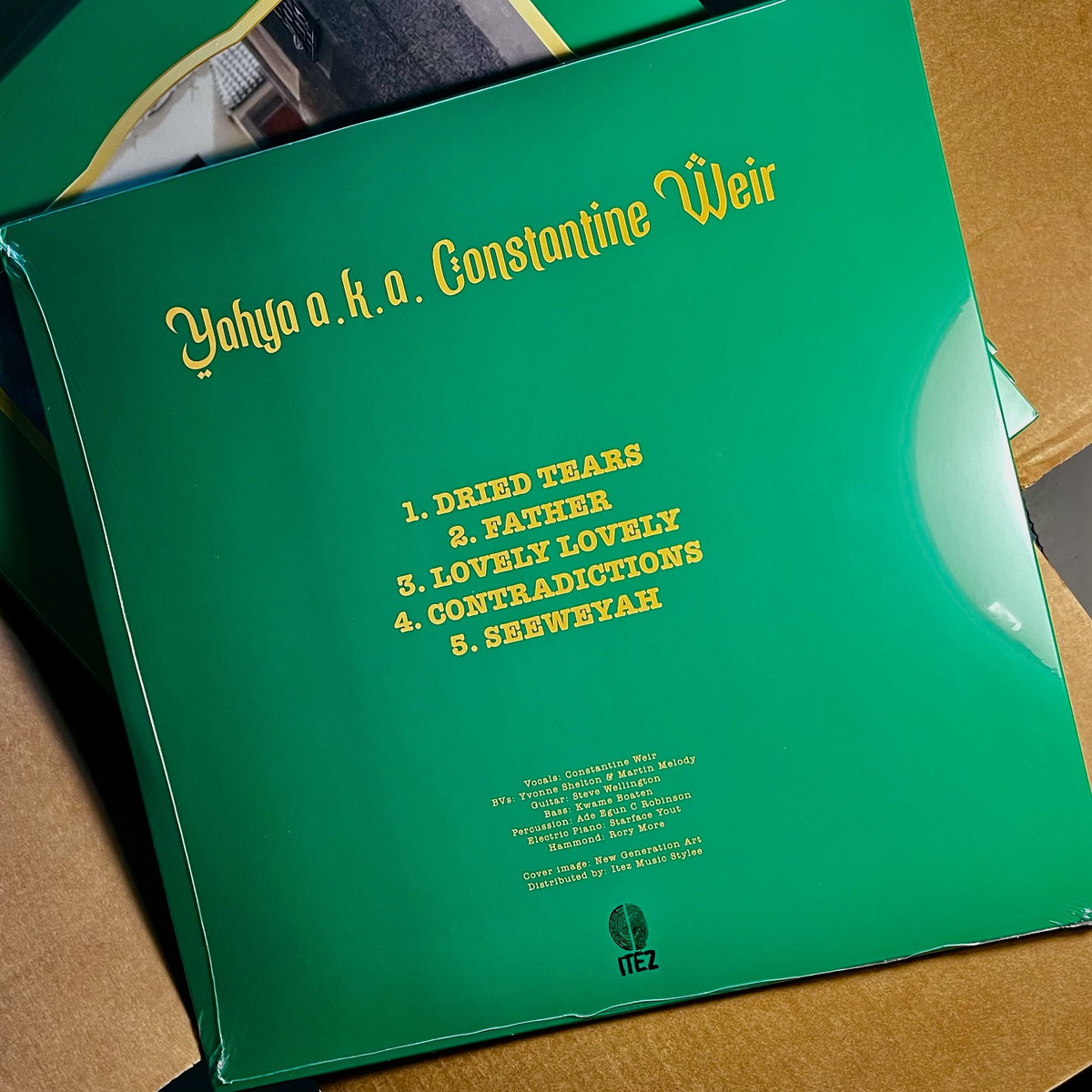 Service Rendered (digital not available) | Yahya aka Constantine Weir