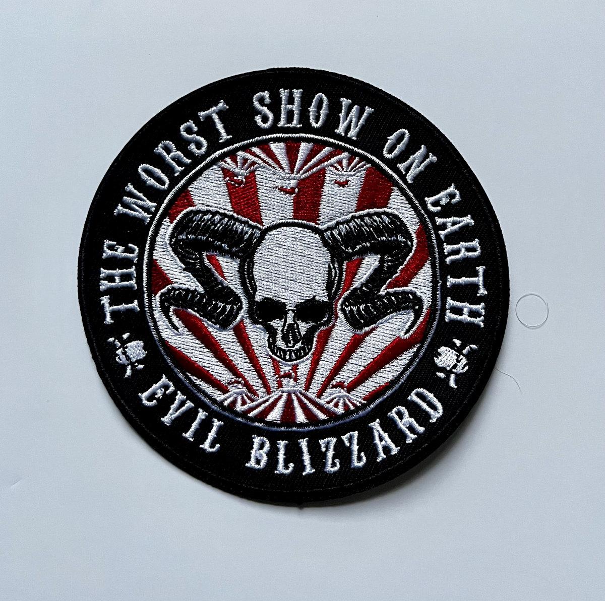 Evil Blizzard embroidered patches | Evil Blizzard