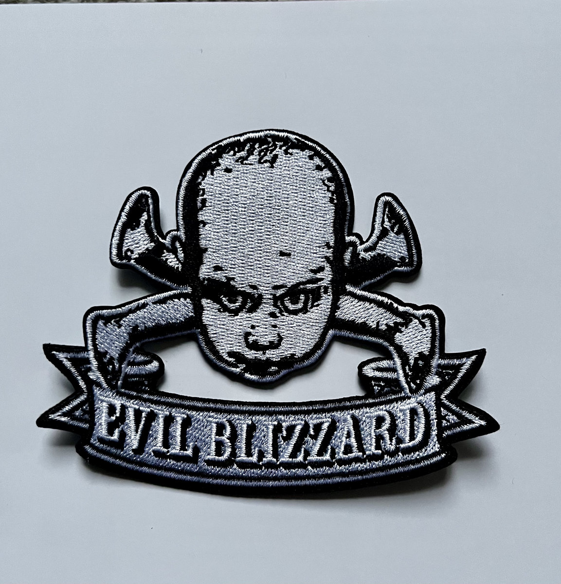 Evil Blizzard embroidered patches | Evil Blizzard