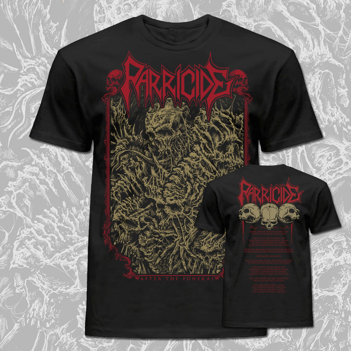 PARRICIDE - After The Funeral T-SHIRT | Selfmadegod