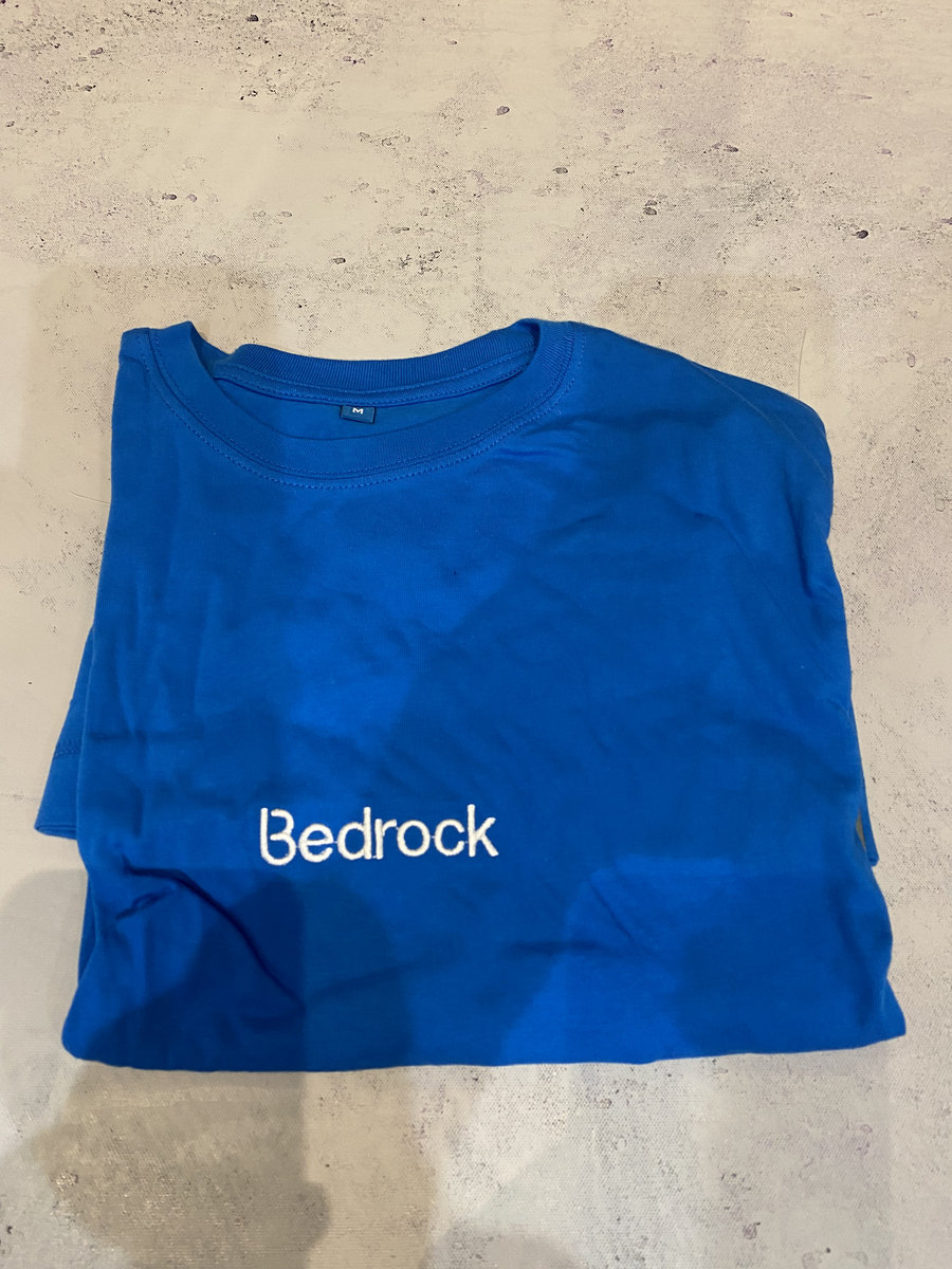 Bedrock Embroidered B T Shirt with Free CD | Bedrock Records