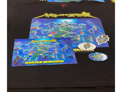 Nailien Invasion album T Shirt | Nail and Impale
