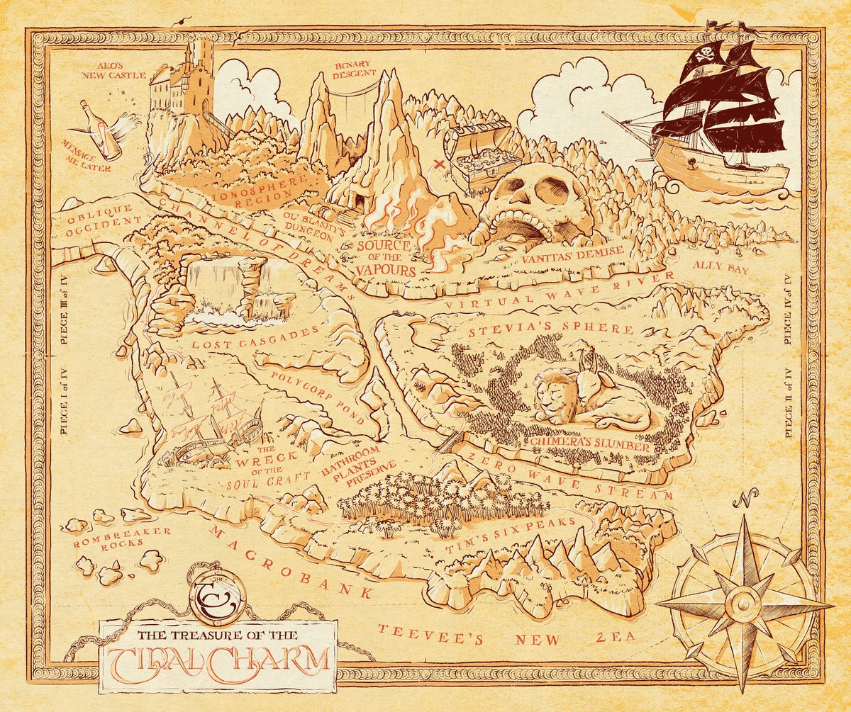 Season 1 Complete Treasure Map | the Tidal Charm