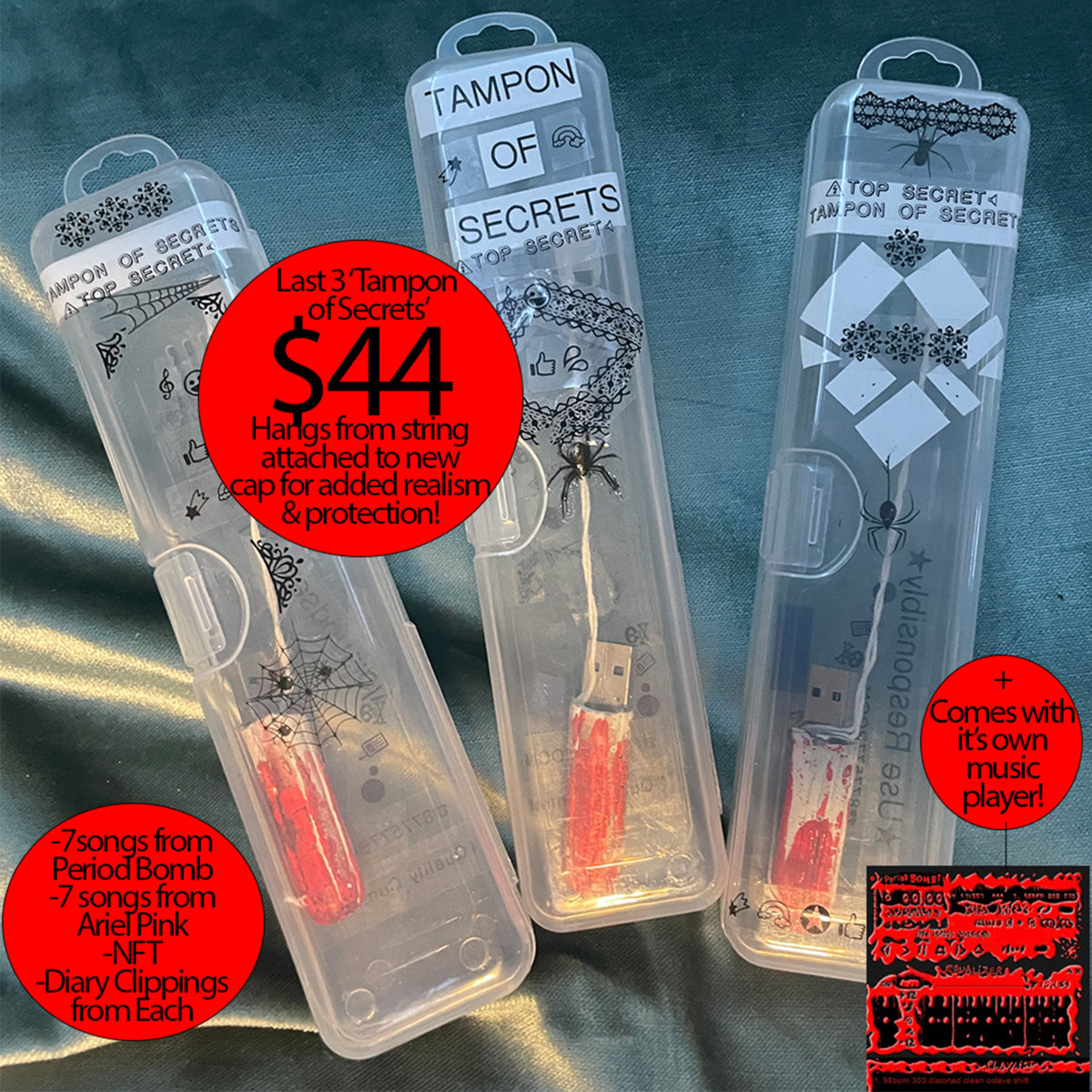 'TAMPON OF SECRETS' by Ariel Pink & Period Bomb | Period Bomb