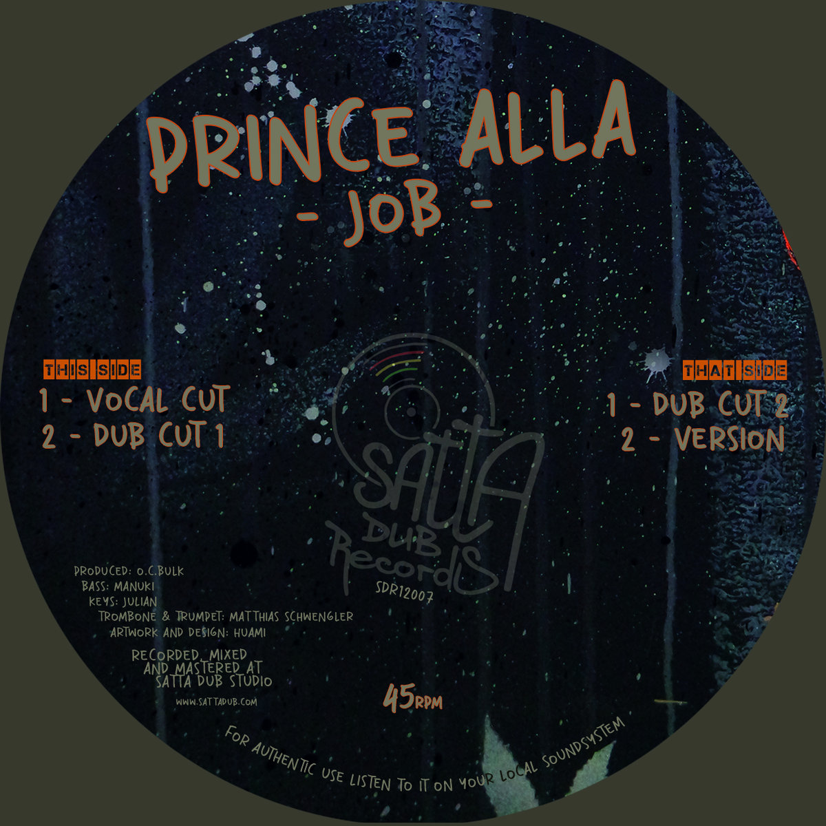 Prince Alla - Job | Prince Alla | Satta Dub