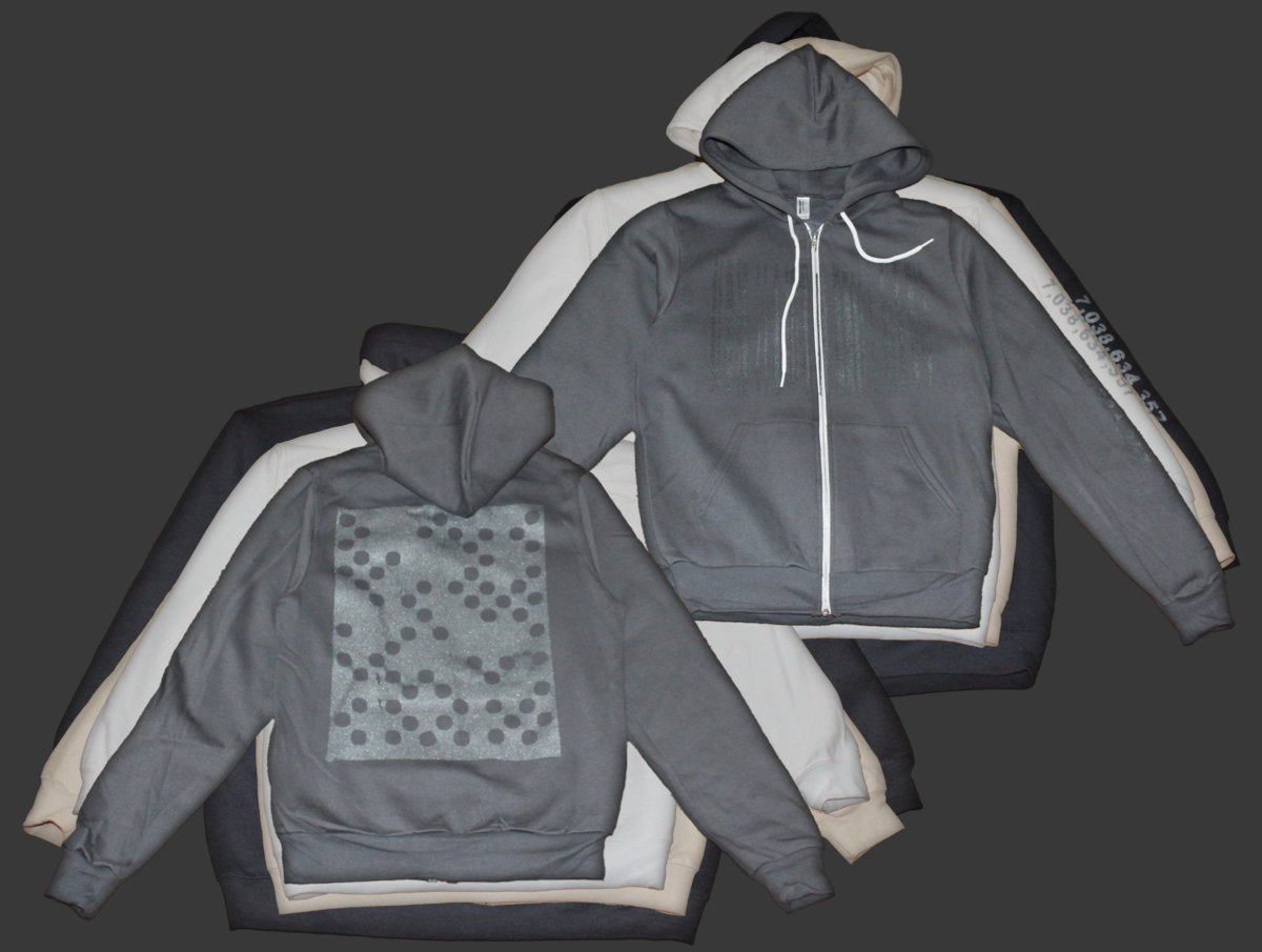 Barcode Zip Hoodie | 7038634357