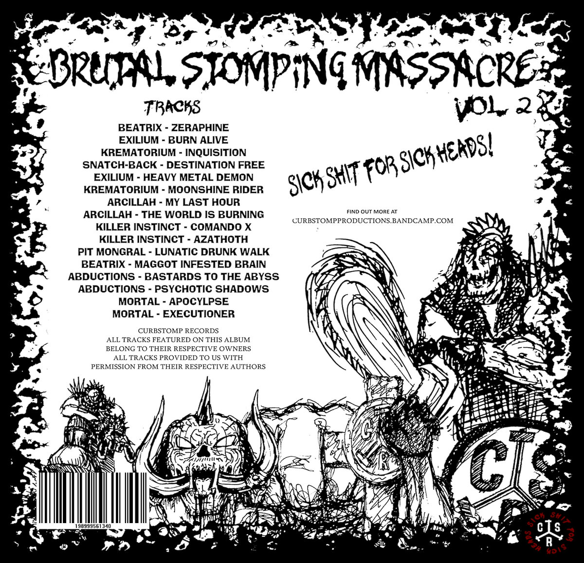 Brutal Stomping Massacre Vol. 2 | Curbstomp Records