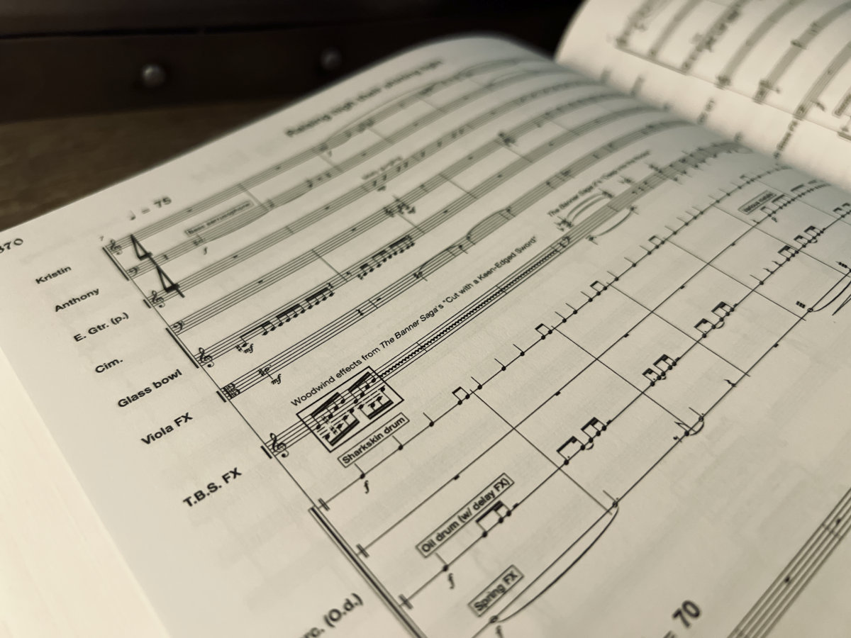 Banner Saga trilogy orchestral book - SIGNED | Austin Wintory