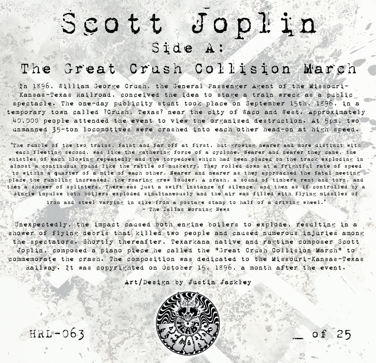The Great Crush Collision March | Scott Joplin | Herby Records