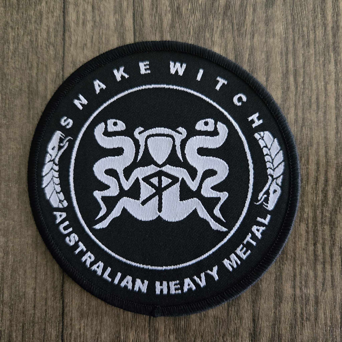 Snakewitch Patch (Round - Black) | Snakewitch