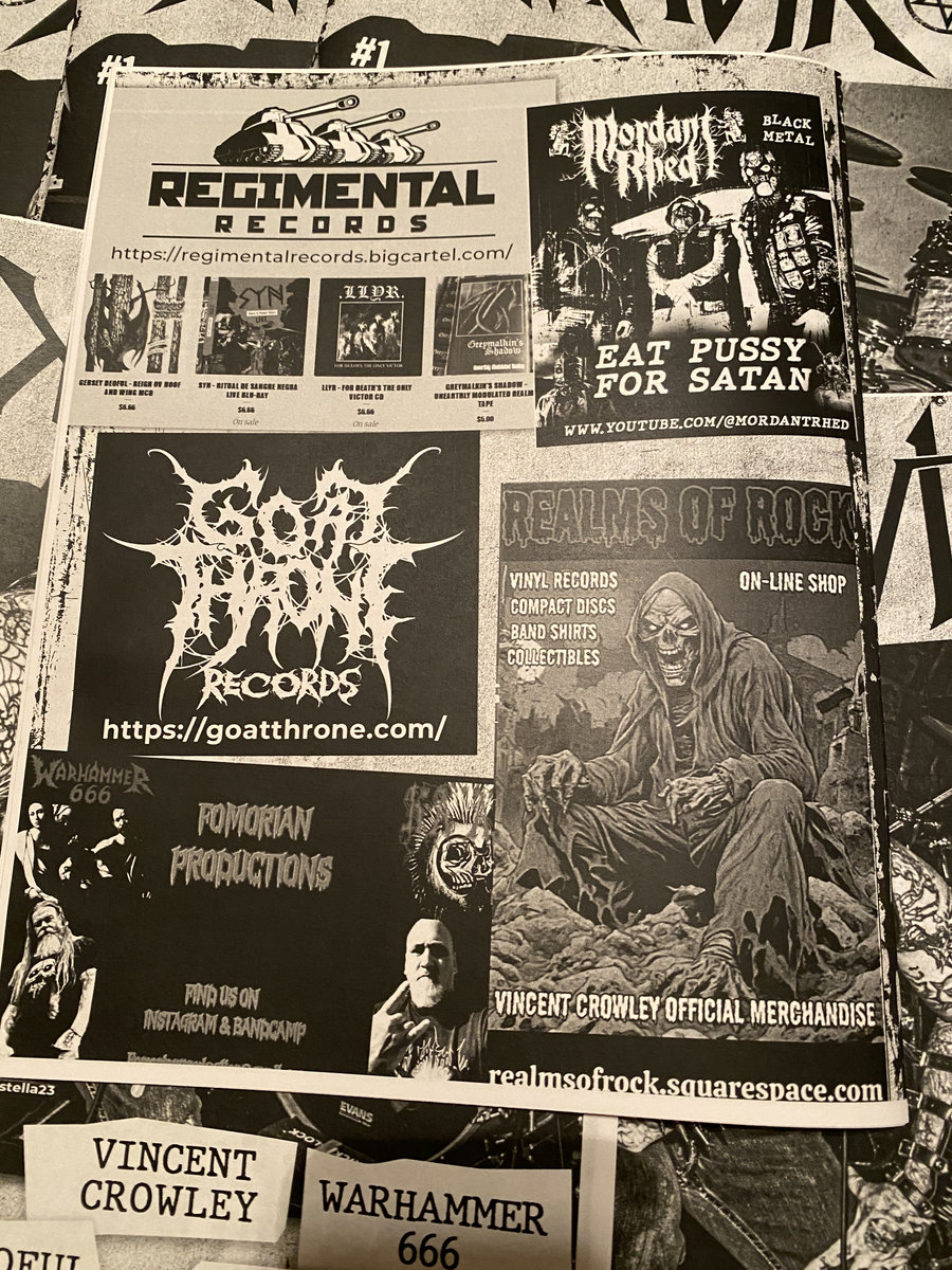 The KRAVIK Metal Zine | Mordant Rhed