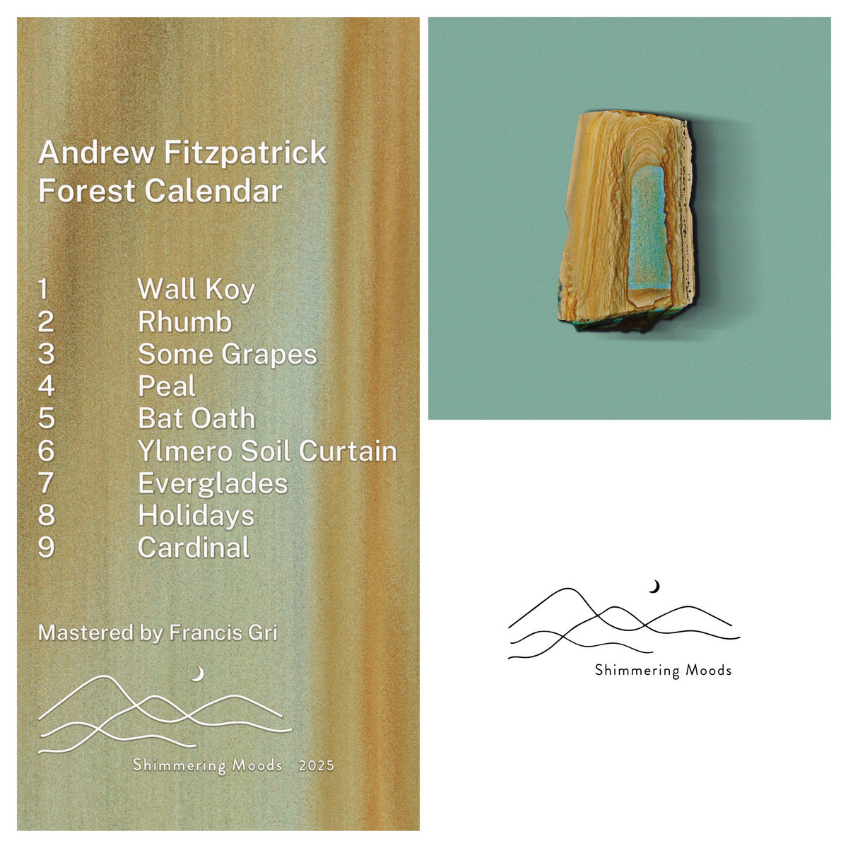 Forest Calendar | Andrew Fitzpatrick | Shimmering Moods Records