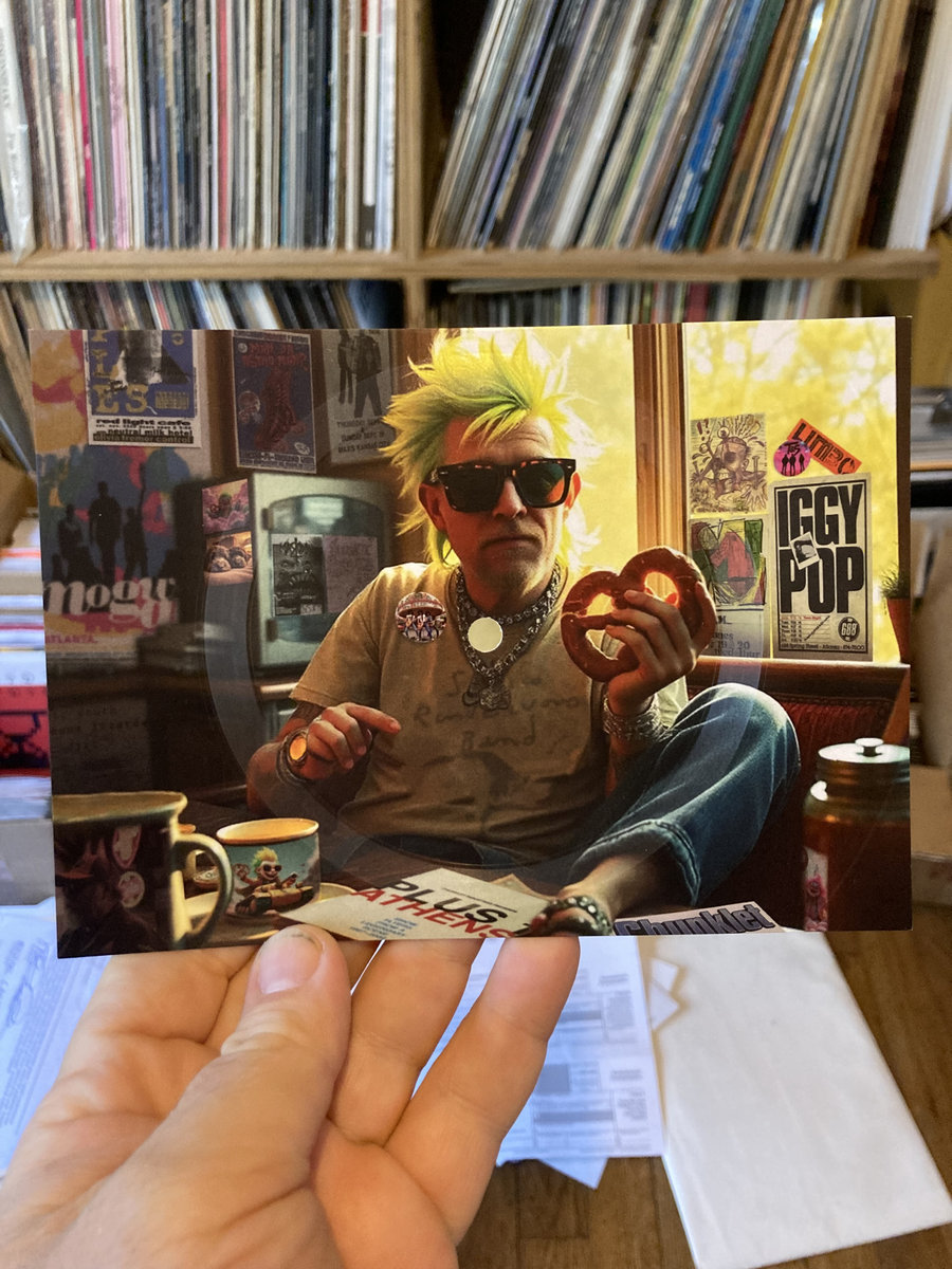 Todd And The Soxxx Postcard Flexi Disc Chunklet Industries